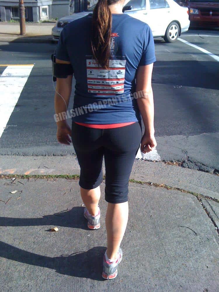 Yoga Pants In The Street